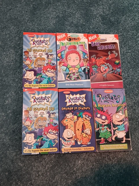 NICKELODEON VHS LOT Rugrats As Told By Ginger Fairly Odd Parents £34.15 ...