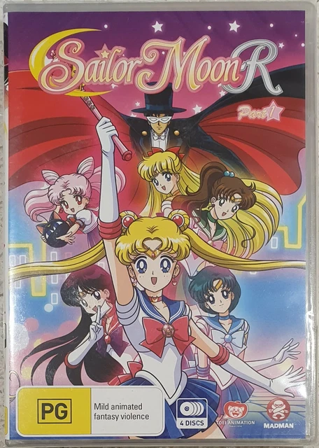Sailor Moon R Season 2 Part 1 Episodes 47 68 Dvd 4 Discs Anime