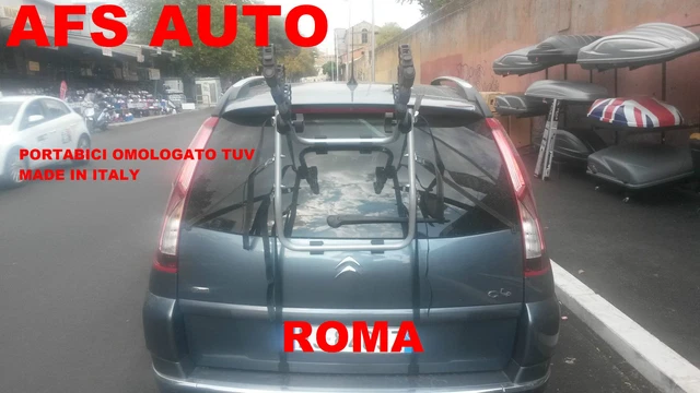 PORTABICI POSTERIORE 3 Bici Citroen C4 Grand Picasso 7 Posti Anno 2008 ...