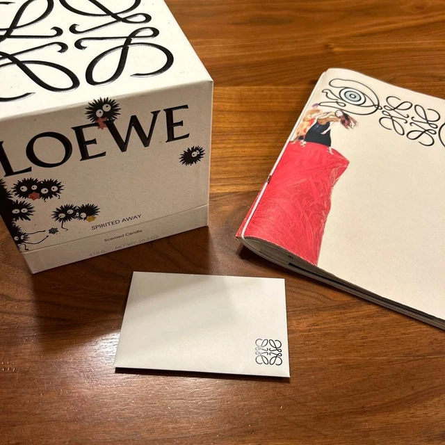 LOEWE×HOWL’S MOVING CASTLE Collab Soot Sprites Candle Studio Ghibli NEW ...