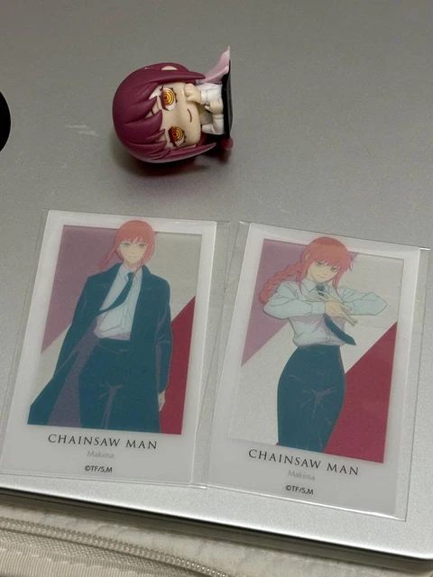 CHAINSAW MAN CLEAR Card Makima Onemutan Gacha Collection Set Of 3 Japan ...