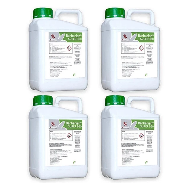 DÉSHERBANT HERBICIDE PROFESSIONNEL Puissant mauvaise herbe 4x5L EUR 249 ...