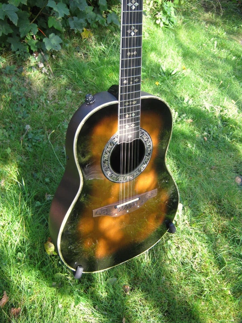 BEAUTIFUL RARE OVATION 1659 Custom Legend 12 String A/E 1985 Guitar. £ ...