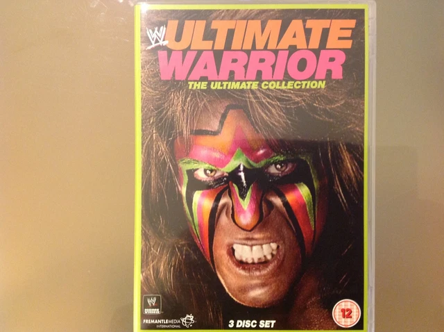 WWE ULTIMATE WARRIOR - The Ultimate Collection Dvd - 3 Disc - Very Good ...