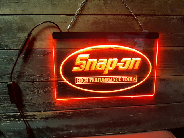 LED LIGHT UP Snap On-Tools Sign $66.00 - PicClick CA
