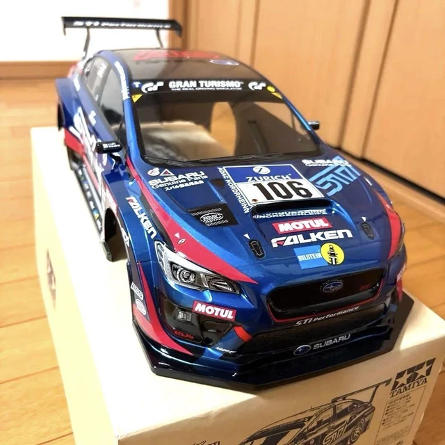 TAMIYA SUBARU WRX Sti Nbr Challenge Body 1/10 Scale Rc Car Shell ...
