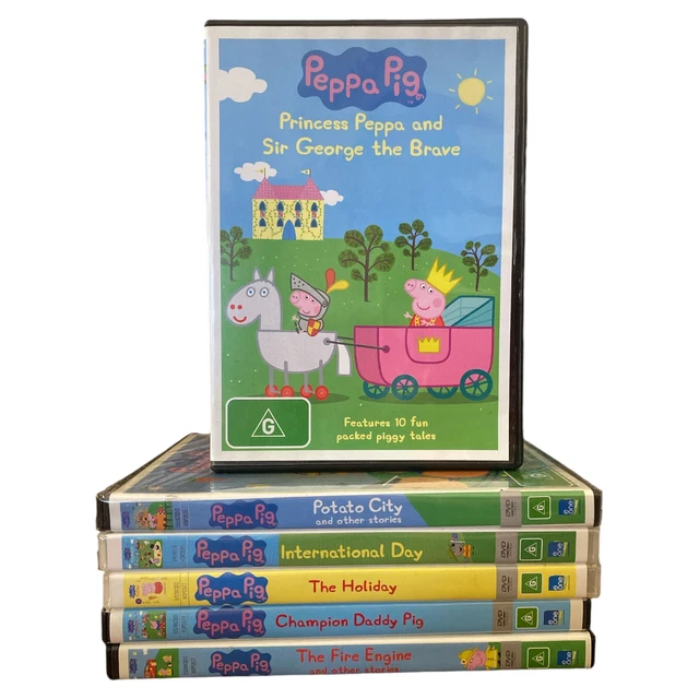 PEPPA PIG 6 x DVD Set ABC TV Series Children's Family Lot 2 New ...