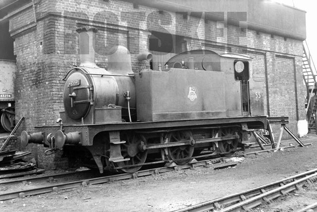LARGER NEGATIVE BR British Railways Steam Loco 68559 Class J69 Chester ...