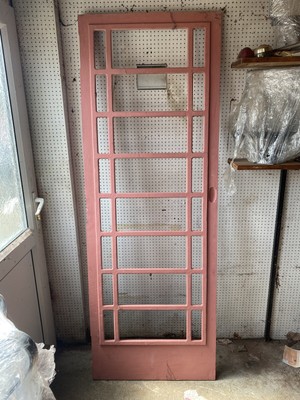 GPO ORIGINAL TRADITIONAL English Red Telephone Box Kiosk K6 cast Door ...