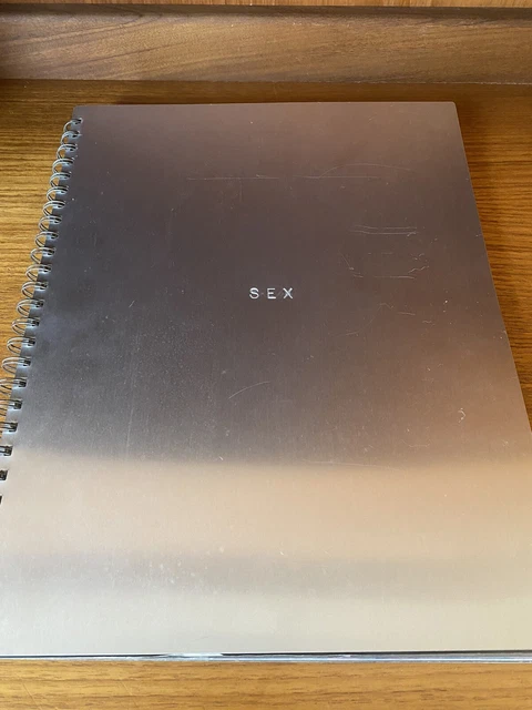 MADONNA SEX PHOTO Book Original 1992 - Photographed by Steven Meisel £ ...