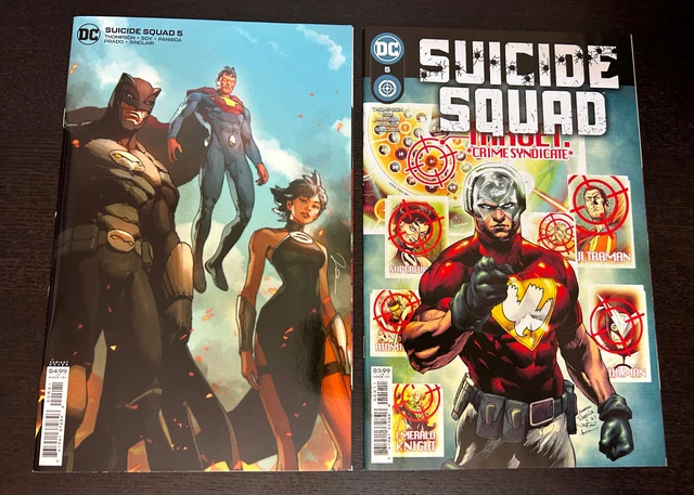 SUICIDE SQUAD #5 (DC Comics 2021) -- 1er tirage + LOT VARIANTE -- Rouge ...