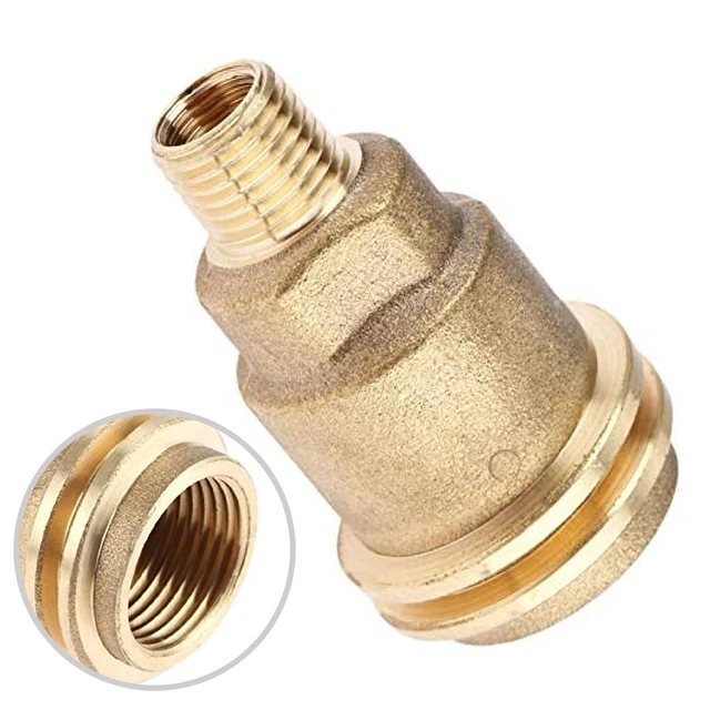 HIGH PERFORMANCE QCC1 Nut Propane Gas Fitting Hose Adapter Reliable and ...