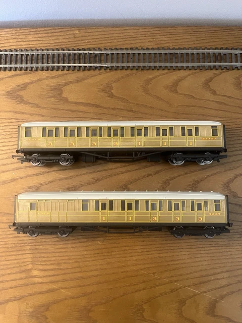 HORNBY LNER TEAK Steam Coaches £31.88 - PicClick UK