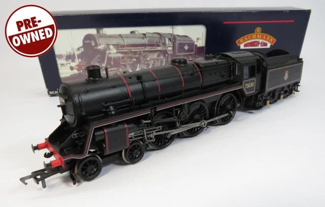 OO GAUGE BACHMANN 32-503 Standard Class 5MT 73030 BR Black Loco £84.95 ...