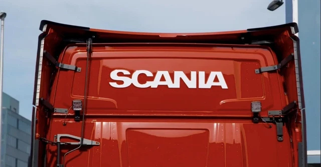 SCANIA REAR CAB sticker decal For New generation 2017-24 truck. Any ...