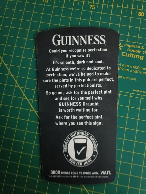 GUINNESS BEER MATS and Folding Cards £1.70 - PicClick UK