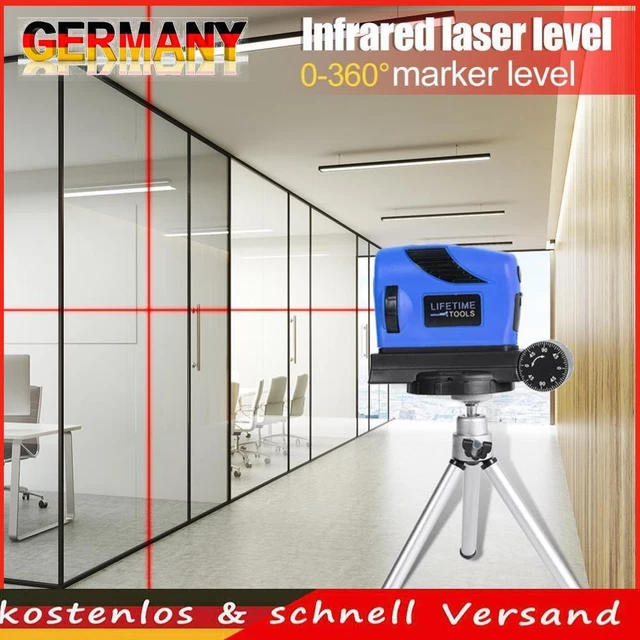 POINT/LINE/CROSS/VERTICAL INFRARED LEVEL Meter Level Instrument Level ...