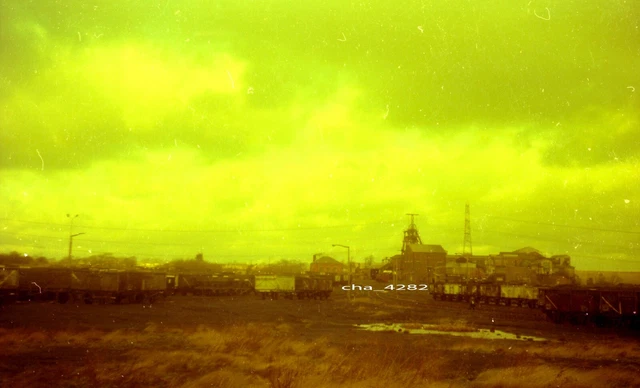 ORIGINAL RAILWAY COLLIERY NEGATIVES Industrial railway scene NCB ...