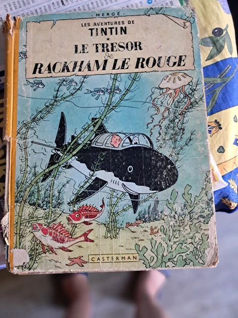 ALBUM TINTIN Le Tresor De Rackham Le Rouge 1947 EUR 17,00 - PicClick FR