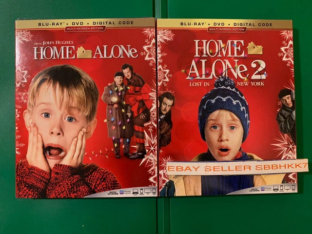 HOME ALONE + HOME ALONE 2 LOST IN NEW YORK Blu-ray & Digital 2-Movie ...