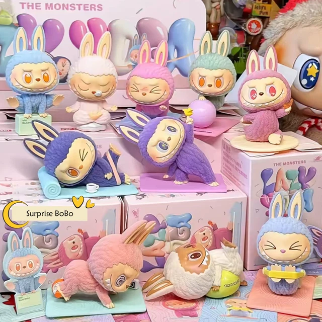 POP MART LABUBU THE MONSTERS Lazy Yoga Series Confirmed Blind Box Figure Toys £17.41 - PicClick UK