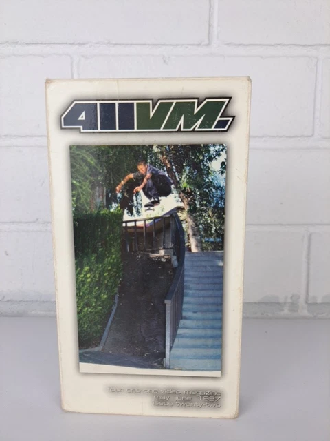 411VM ISSUE NUMBER 22 Skateboard VHS Tape May / June 1997 Skate Video ...