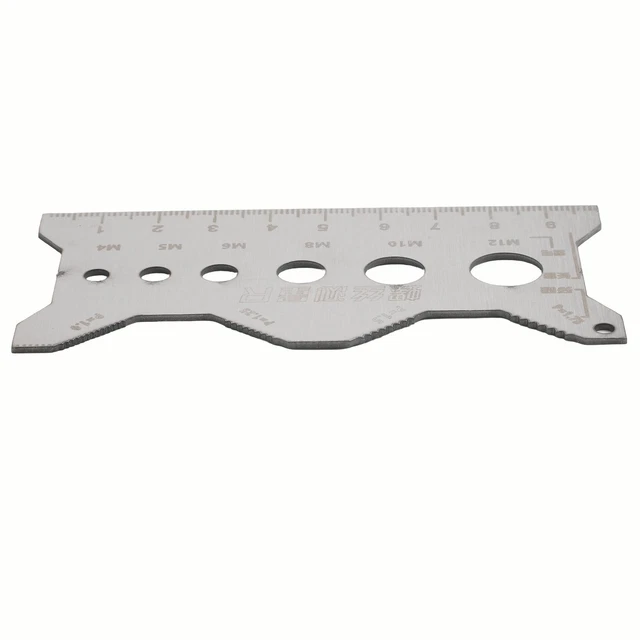 SCREW MEASURING RULER Designed to Measure Length and Diameter Precisely ...
