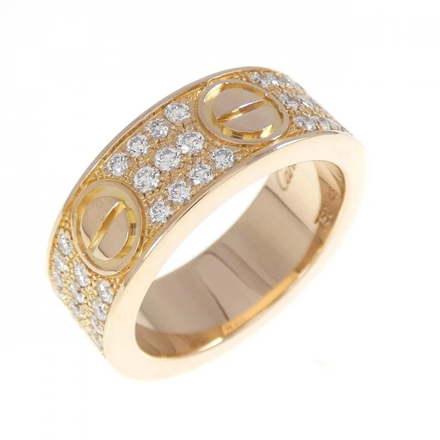 AUTENTICO ANELLO CARTIER Love #230-000-107-6294 EUR 6.918,81 - PicClick IT