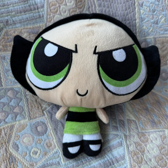 POWERPUFF GIRLS BUTTERCUP Plush Soft Toy Cartoon Network Girl Power 9 ...