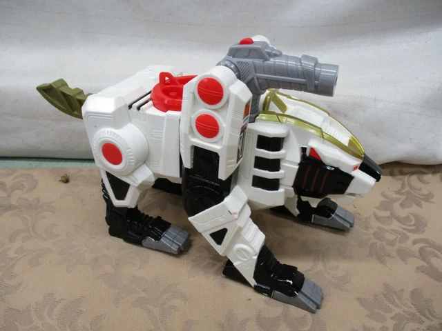 FISHER PRICE IMAGINEXT Power Rangers Mighty Morphin White Tiger Zord ...