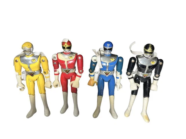 POWER RANGERS DAI Sentai Goggle V Chogokin Action Figure 4p set POPY ...