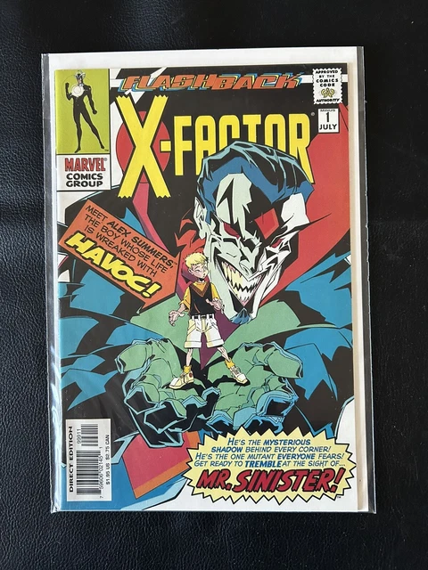 FLASHBACK : X-FACTOR #1 (07/1997) Marvel Comics Classic Apocalypse ...