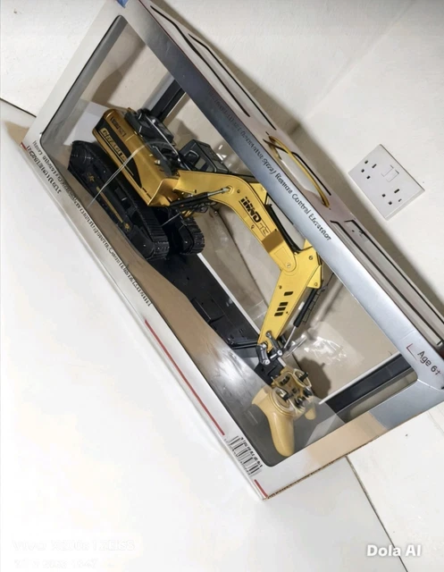 RC CITY 2.4G Remote Control Excavator 18-channel Alloy bucket 680 ...
