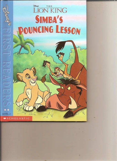 DISNEYS THE LION King Book Kids Disney Simba Pumbaa £3.79 - PicClick UK