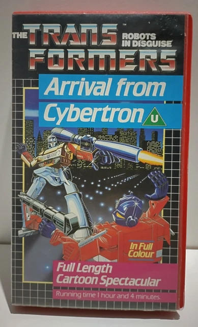 Transformers Arrival From Cybertron 1986 Vhs Rare Hard To Find 12