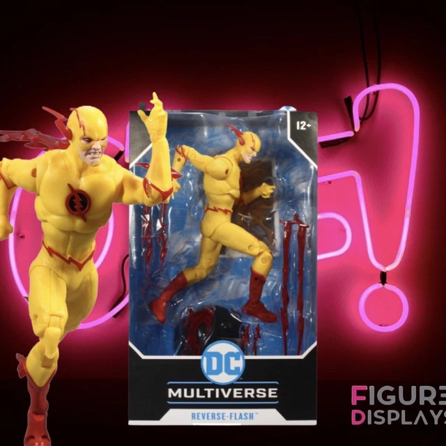 MCFARLANE DC MULTIVERSE reverse flash action figure 7 inch injustice £ ...