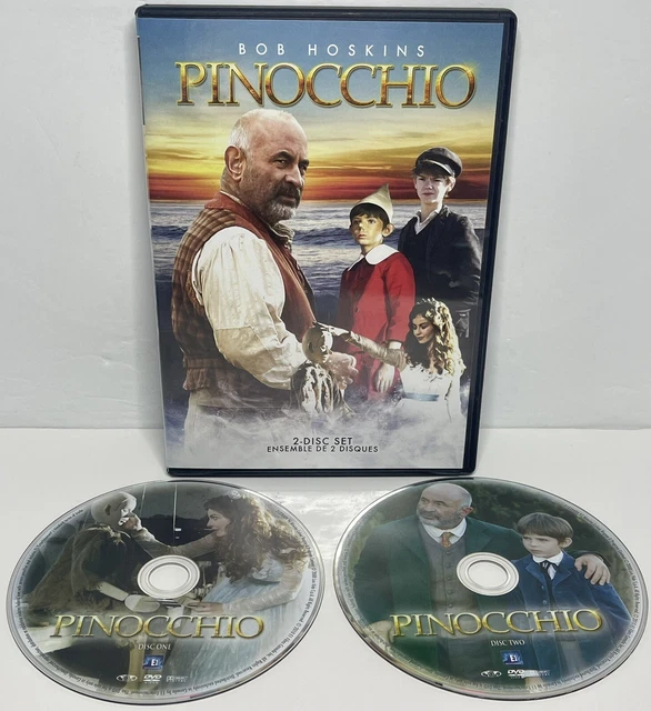 PINOCCHIO (DVD, 2008 TV mini-série, Bob Hoskins, Robbie Kay, OOP) Canadien EUR 17,98 - PicClick FR
