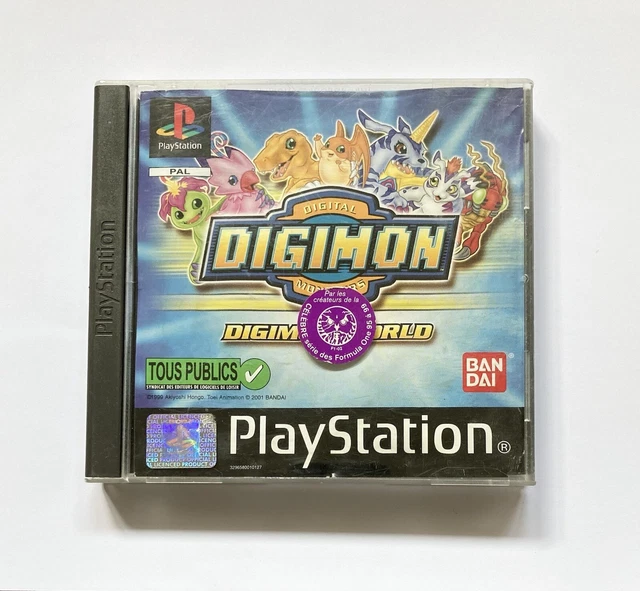 DIGIMON WORLD - PS1 Sony Playstation 1 PS1/PS2 - Complet + Manuel - PAL ...