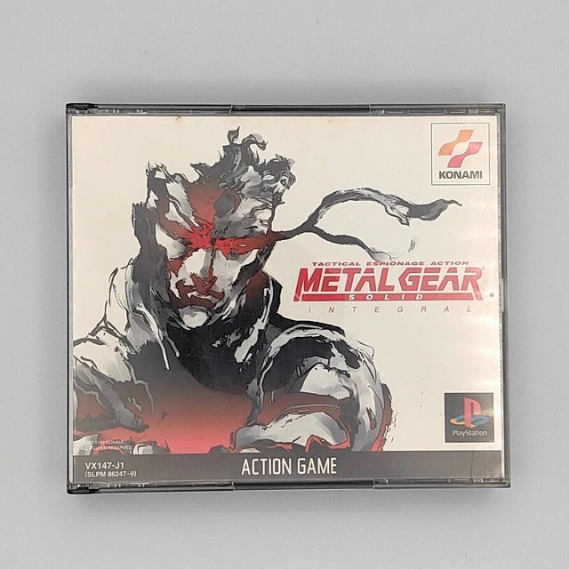 METAL GEAR SOLID Integral 1999 Sony PlayStation PS1 KONAMI Action furtive EUR 38,51 - PicClick FR