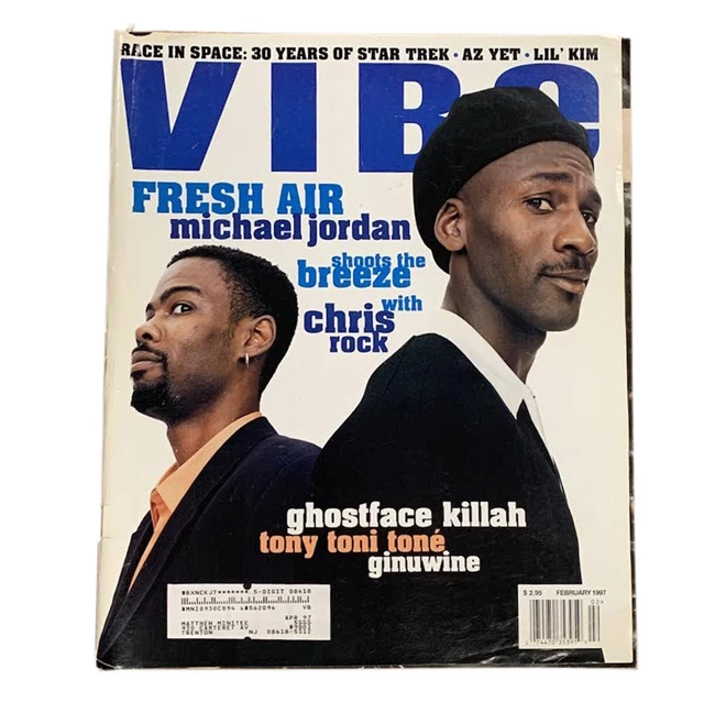 VIBE MAGAZINE MICHAEL Jordan / Chris Rock Cover Issue Feb 1997 EUR 43 ...