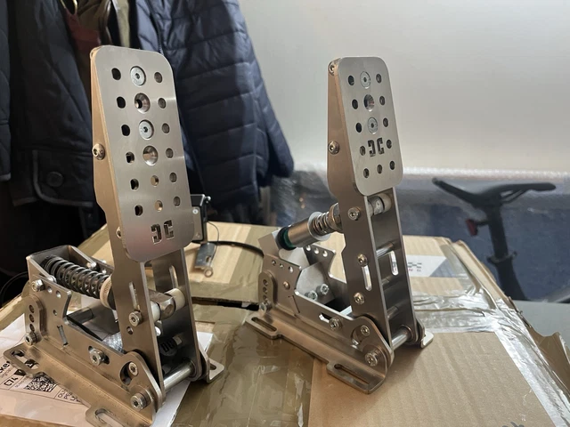 DC SIM RACING DC2 Load Cell Pedal Set £187.92 - PicClick UK