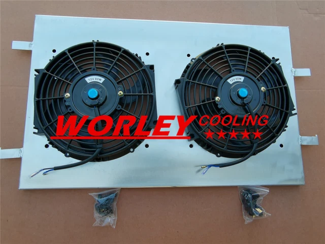 ALUMINUM SHROUD + fans for Holden VY Commodore V8 SS LS1 GEN3 brand new ...