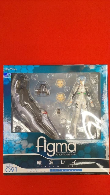 EVANGELION NEW THEATRICAL Version Broken FIGMA Rei Ayanami Plug #1062 £ ...