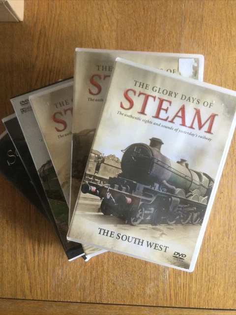 RAILWAY DVD BUNDLE X 6 DVD’s Steam Train Interest £7.99 - PicClick UK