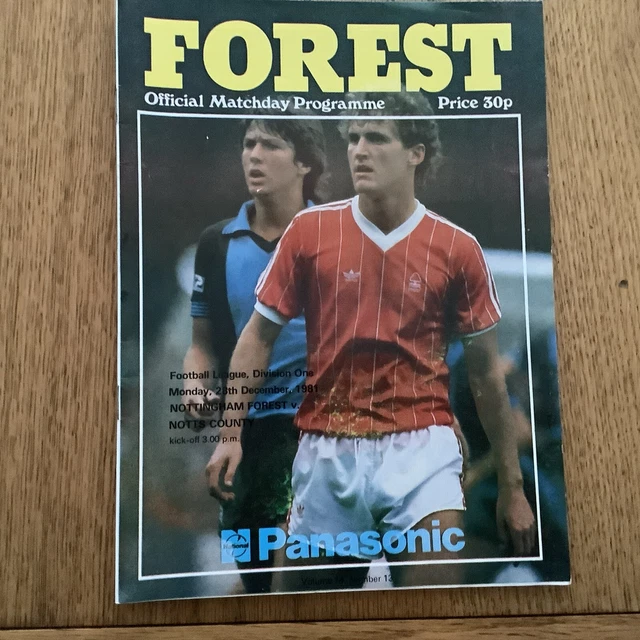 Notts County V Forest FOR SALE! - PicClick UK