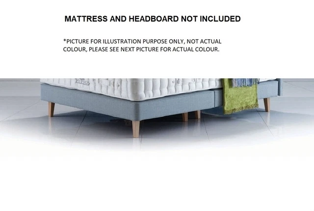 NEW HYPNOS SHALLOW Hard Top Divan 180X200 6Ft Super King Imperio Stone ...