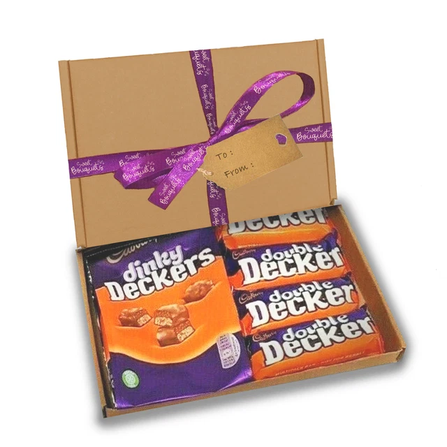 CADBURYS DOUBLE DECKER Chocolate Selection Box, Chocolate Hamper, Gifts ...