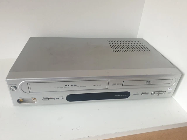 ALBA VIDEO CASSETTE Recorder /DVD Player - Silver - DVCR3X1 £6.90 ...