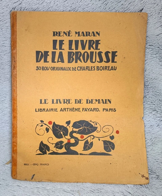 LE LIVRE DE la brousse - René Maran. EUR 8,00 - PicClick FR