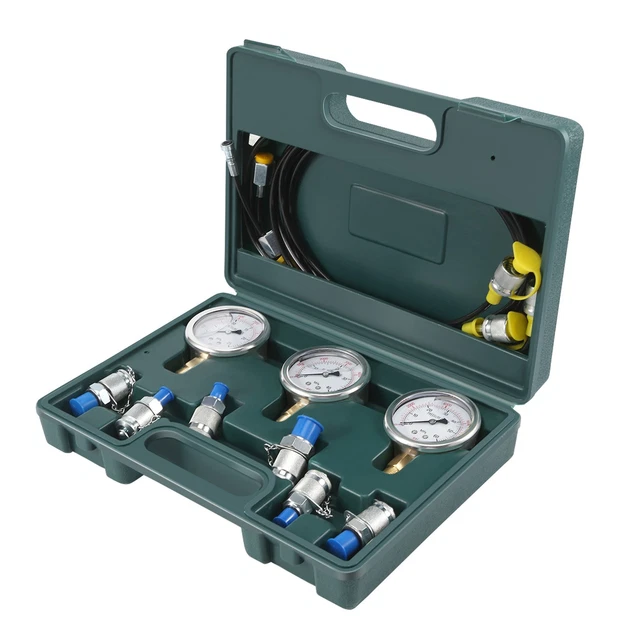 HYDRAULIK-MANOMETER-BAGGER-HYDRAULIKDRUCK-TEST-KIT MIT ...